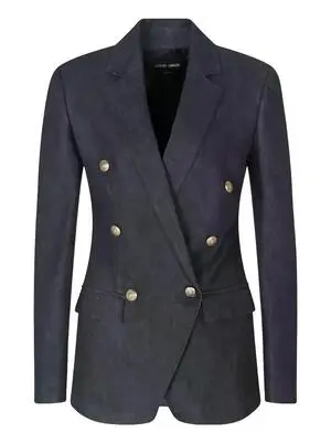 GIORGIO ARMANI Double-Breasted Blazer
