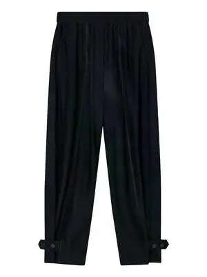 Giorgio Armani Pleat-detail Tailored Trousers - Blue