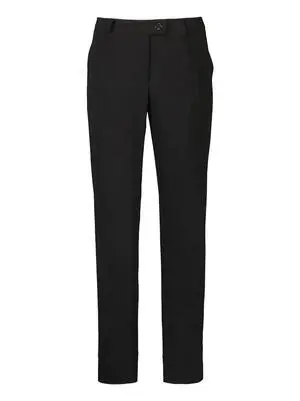 MAISON COMMON Signature Straight Trousers - Black
