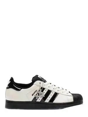 Adidas Superstar Ii Leather Sneakers - Neutrals