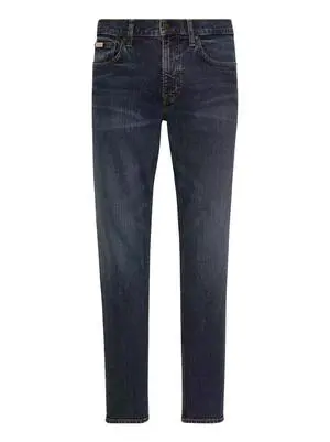 Calvin Klein Logo-patch Jeans - Blue