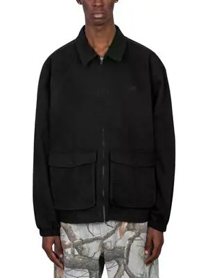 AWAKE NY Zip-up Shirt Jacket - Black