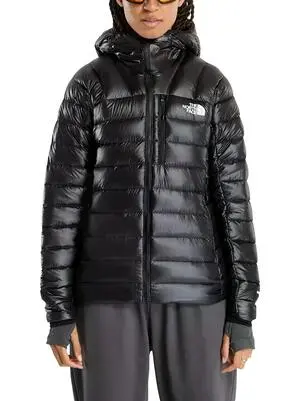 The North Face Summit Series Breithorn Hooded Puffer Jacket Black
