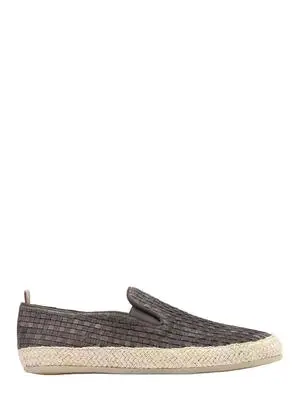 Officine Creative Woven Loafers - Grey