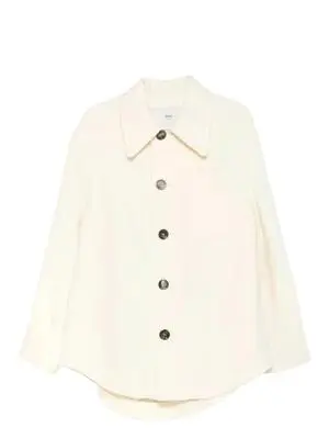 Ami Buttoned Jacket - Neutrals