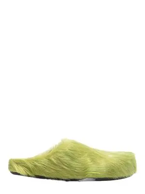 Marni Fussbett Sabot Mules - Green