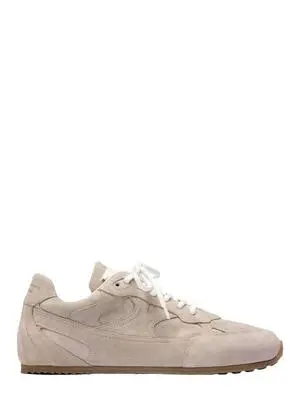 Officine Creative Away 101 Leather Lace-up Sneakers - Neutrals