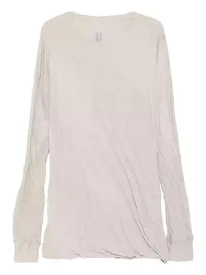 Rick Owens Jumbo Long-sleeves T-shirt - Neutrals