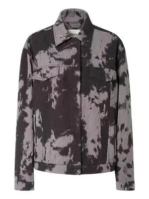 Fendi Ff Motif Flap Pocket Jacket - Grey