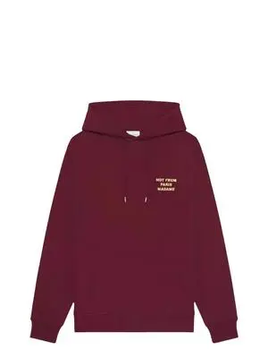 Drole De Monsieur Pouch Pocket Hoodie - Red