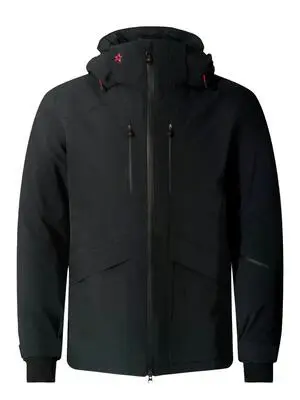 Perfect Moment Hooded Zipped Jacket - Black
