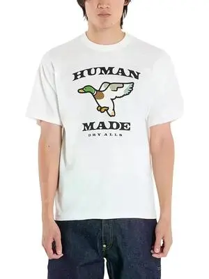 HUMAN MADE Graphic-print T-shirt - White