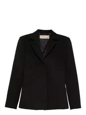 BLANCA VITA Single-breasted Blazer - Black