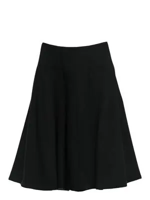 ENTIRE STUDIOS Paneled A-line Midi Skirt - Black
