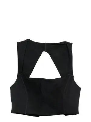 GIRLFRIEND COLLECTIVE Natalie Cut-out Sports Bra - Black