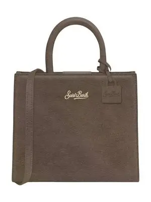 MC2 SAINT BARTH Suede Tote Bag - Brown