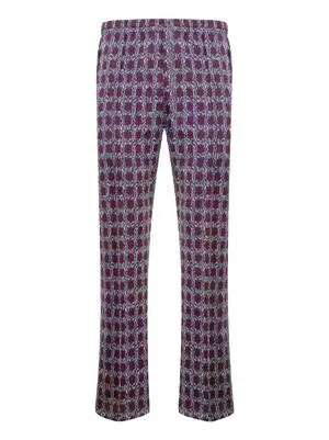 Needles Jacquard Track Pants - Purple