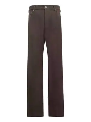 Rick Owens Button-fastening Jeans - Brown