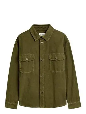 SAINT LAURENT Corduroy Overshirt