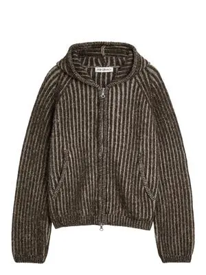 Our Legacy Striped Wool Jumper - Brown