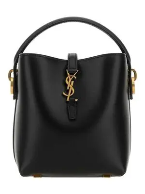 Saint Laurent Le 37 Mini Bucket Bag - Black