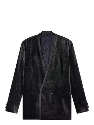 Giorgio Armani Double-breasted Blazer - Black