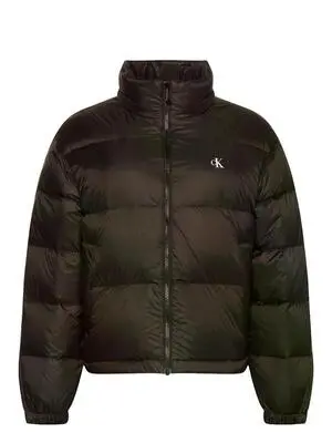 Calvin Klein Logo Puffer Jacket - Black