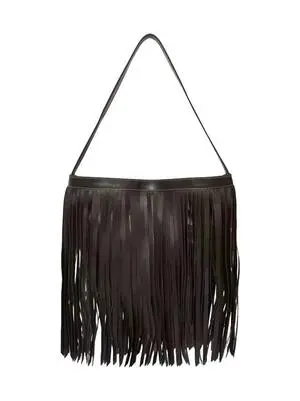 ANN DEMEULEMEESTER Jeli Fringed Tote Bag - Brown