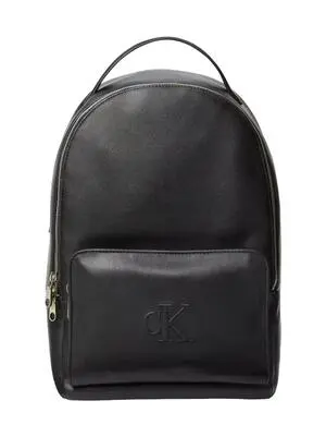 Calvin Klein Embossed Logo Backpack - Black