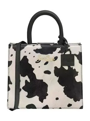 MC2 SAINT BARTH Animal-print Tote Bag - White