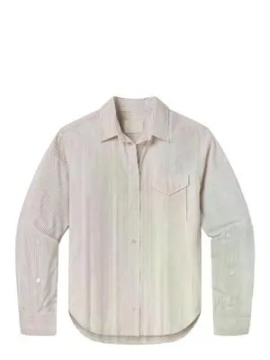 Citizens Of Humanity Striped Pocket Shirt - Neutrals