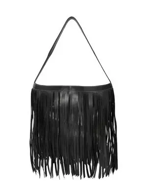 ANN DEMEULEMEESTER Jeli Fringed Tote Bag - Black