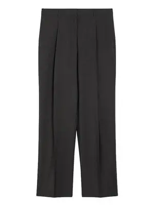 THE ROW Mikkela Trousers - Brown