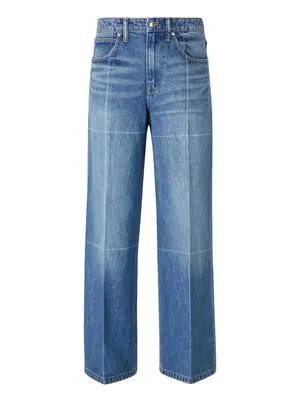 Alexander Wang Wide Leg Jeans - Denim Blue
