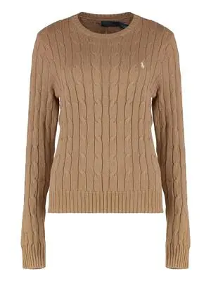 Ralph Lauren Cable Knit Sweater - Beige