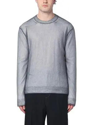 JIL SANDER Jumper With Layered Design - Grey