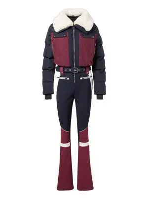 Fusalp Karei Faux Fur-trimmed Ski Suit - Multicoloured