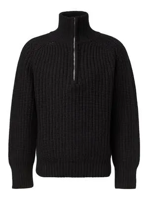 Studio Nicholson X Aaron Levine Bristol Virgin Wool Sweater Black