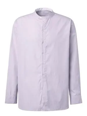 Studio Nicholson X Aaron Levine Nick Striped Cotton Shirt - Grey