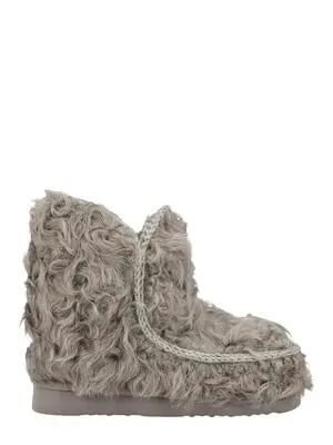 Mou Eskimo 18 Checkiang Fur Shoes - Grey