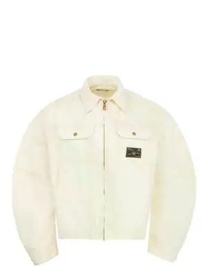 WILLY CHAVARRIA Stockton Pocket Jacket - Neutrals