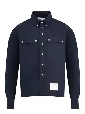 Thom Browne Button-down Shirt - Blue