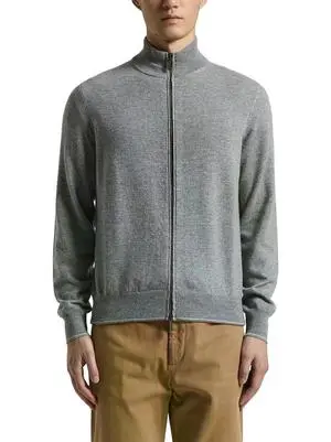 Peserico Zip-fastening Cardigan - Grey