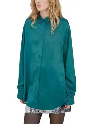 SAMSOE SAMSOE Alfrida Buttoned Shirt - Green