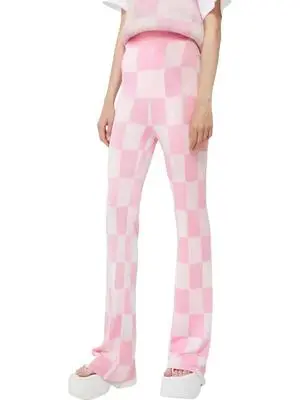 Stine Goya Checkered Trousers - Pink