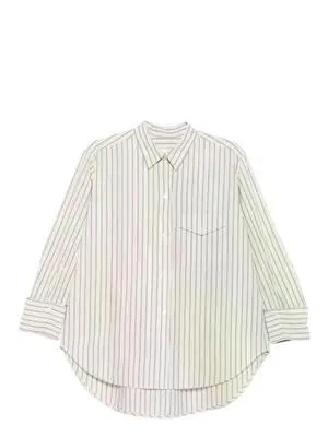 Citizens Of Humanity Striped Pocket Shirt - Neutrals