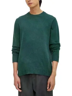 SAMSOE SAMSOE Ribbed Crew-neck Sweater - Green