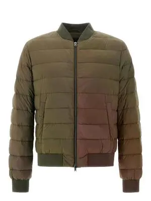 Herno Quilted Bomber Jacket - Green