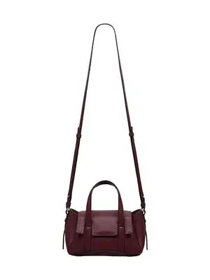 RADLEY The Chancery Flapover Satchel Bag - Dark Cherry