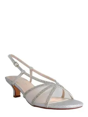 TOUCH UPS Erin Slingback Sandal Silver